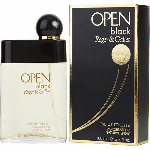 Roger & Gallet Men's Open Black EDT 3.4 oz Fragrances 3337875201186 ...