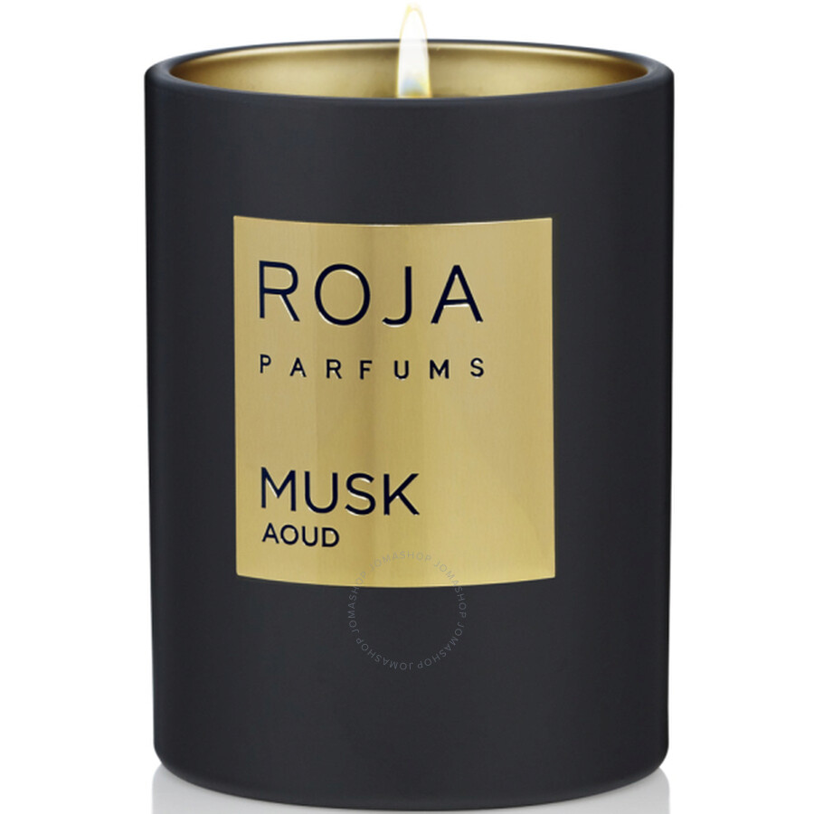 Roja Parfums Musk Aoud 300grams Scented Candle 5060370912995 ...
