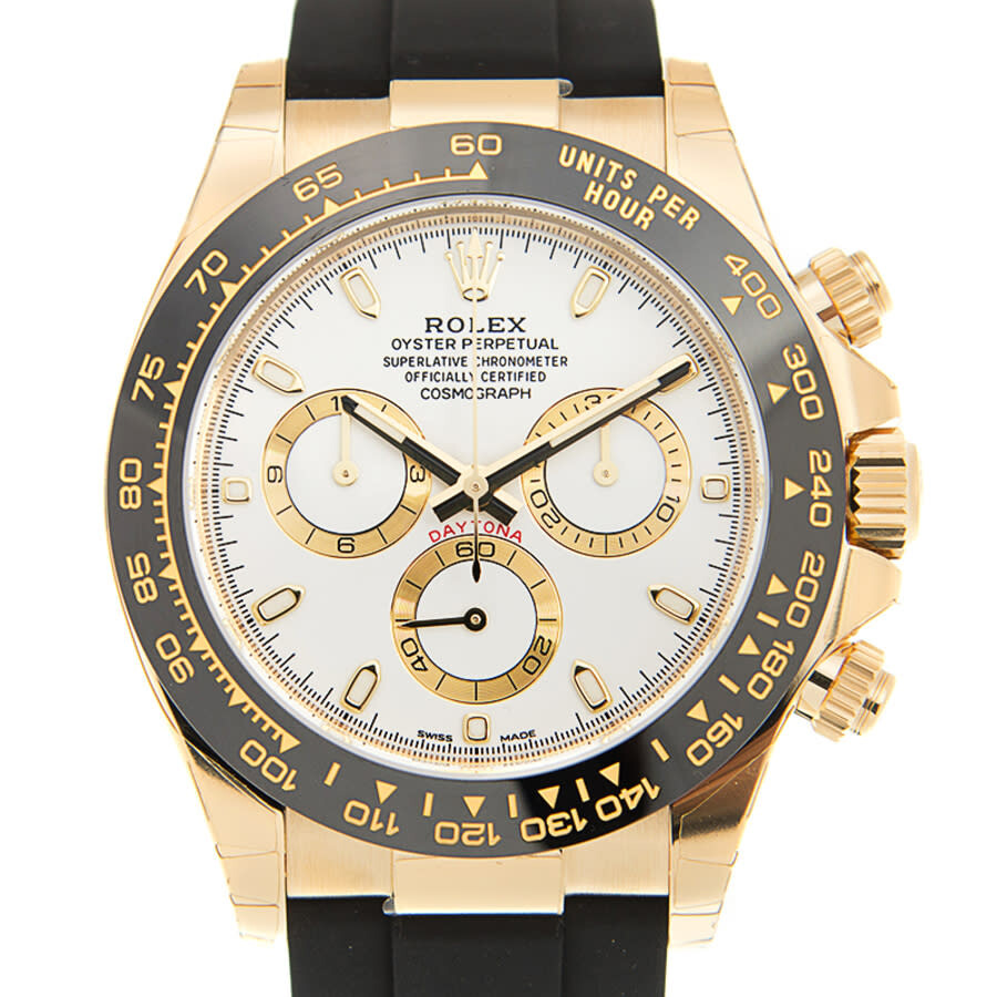 Rolex Cosmograph Daytona Chronograph Automatic Chronometer White Dial ...