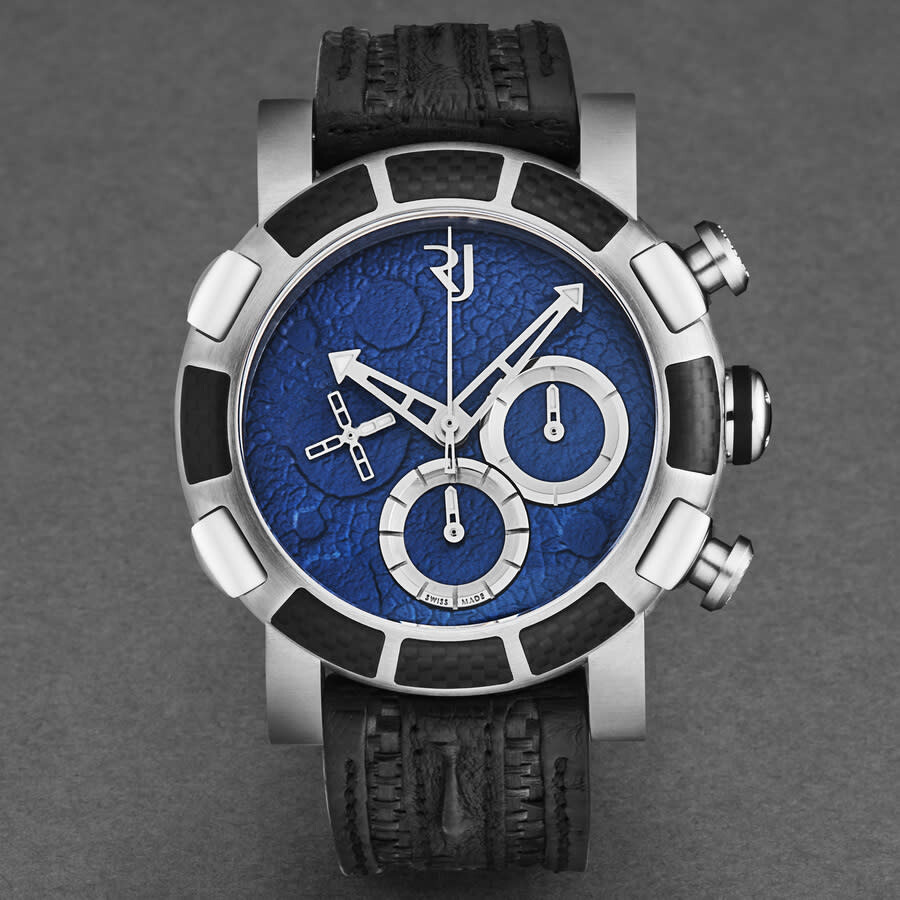 Romain Jerome Moon Dust-Dna Chronograph Automatic Blue Dial Men's Watch RJ.MD.CH.501.10 Romain ...