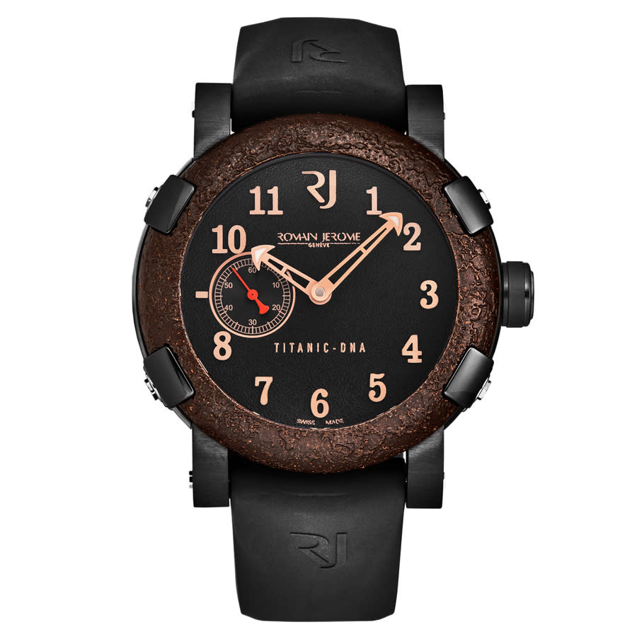 Romain Jerome Titanic Black Dial Men's Watch RJ.TI.AU.103.20 - Watches ...
