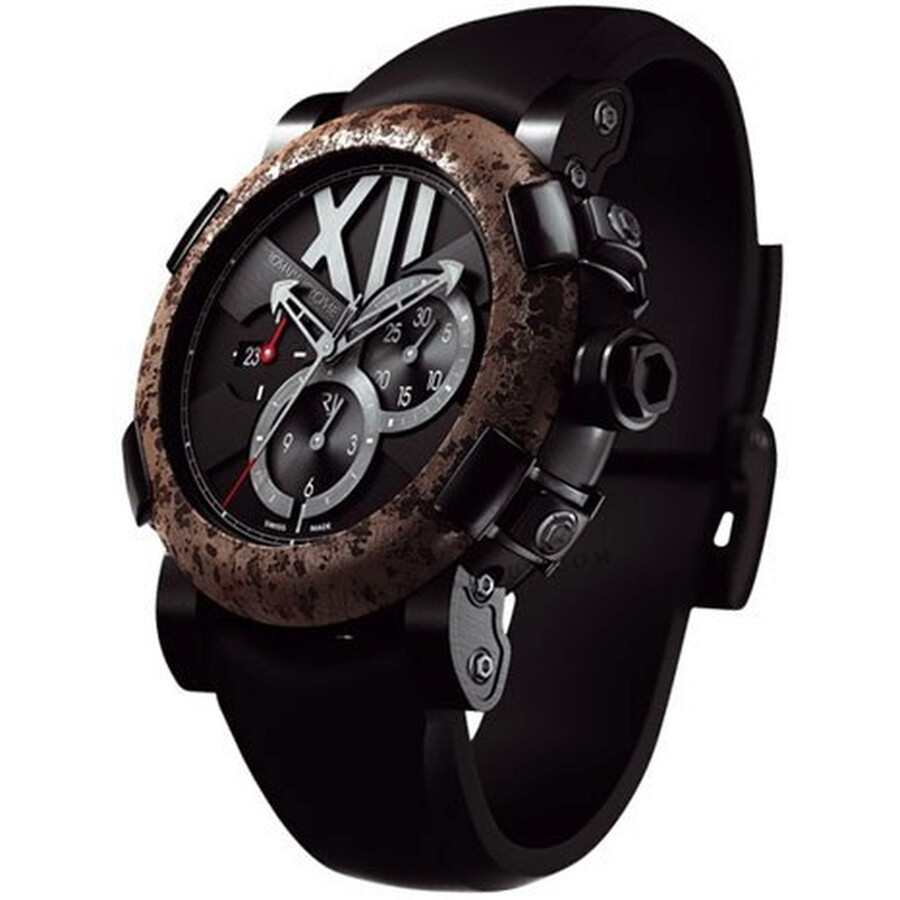 Romain Jerome Titanic-DNA Chrono Oxy Steel Men's Watch RJ.CH.T.OXY4 ...