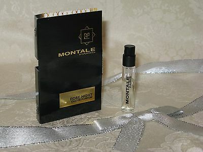 Montale Rose Night / Montale EDP Spray Vial 0.07 oz (2.0 ml) (u) RSNESV ...