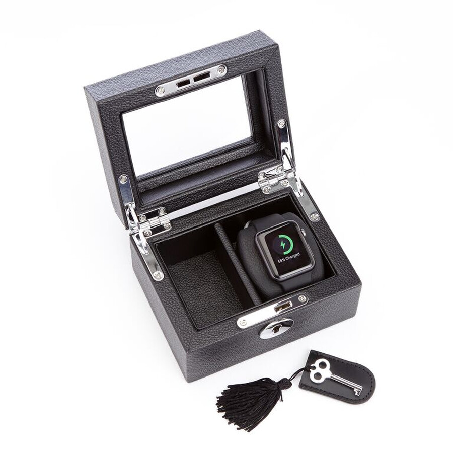 Royce Leather Luxury Smart Watch Box and USB Charging Storage Unit for ...