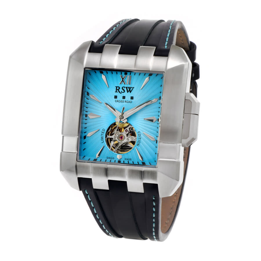 Rsw Cross Road Automatic Blue Dial Men's Watch RSWA152-SL-9AB ...