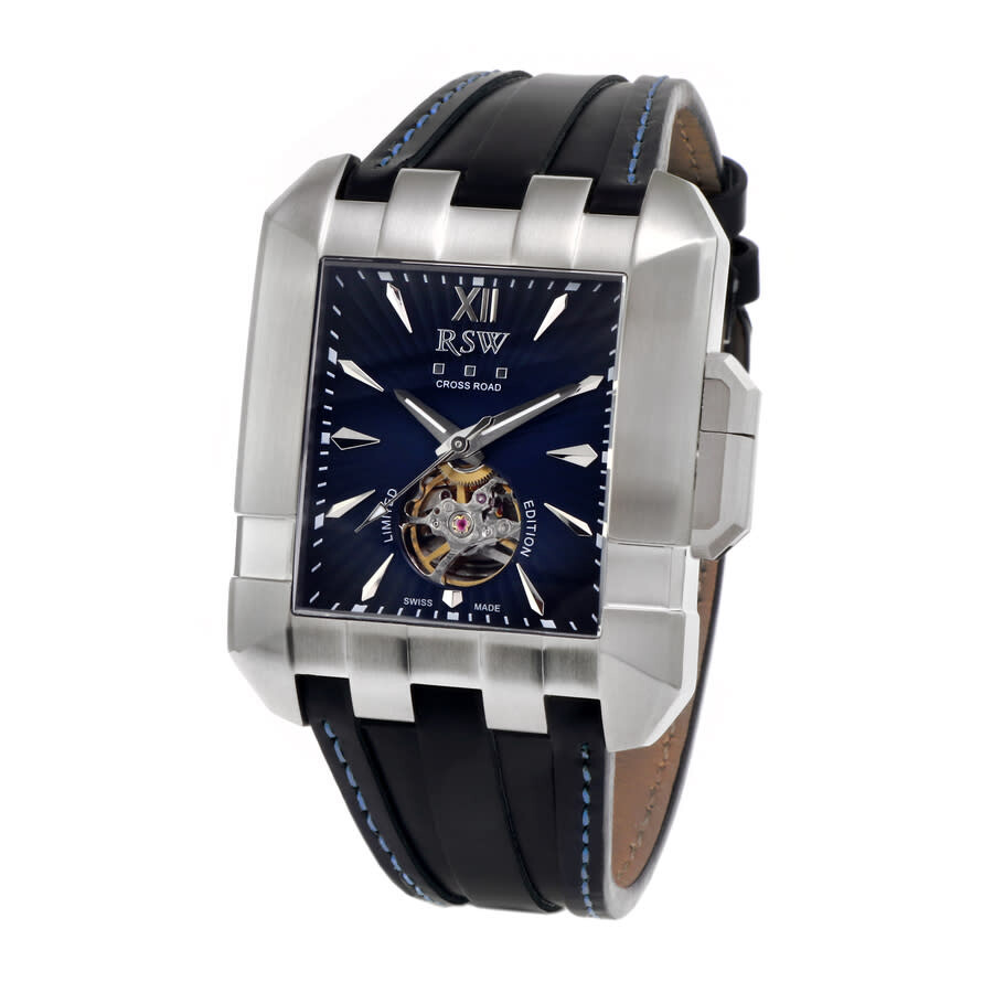 Rsw Cross Road Automatic Blue Dial Men's Watch RSWA152-SL-9B ...