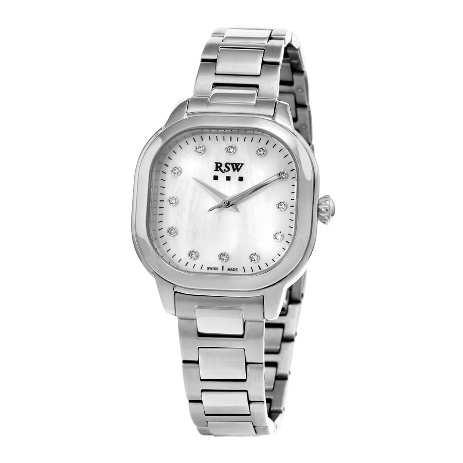 Rsw Le Locle Quartz Diamond Ladies Watch RSWL120-SS-7 7630702710360 ...