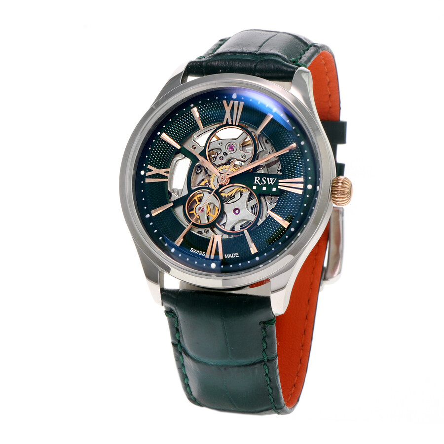 Rsw RSWA155 Automatic Green Dial Men's Watch RSWA155-SRL-12 ...
