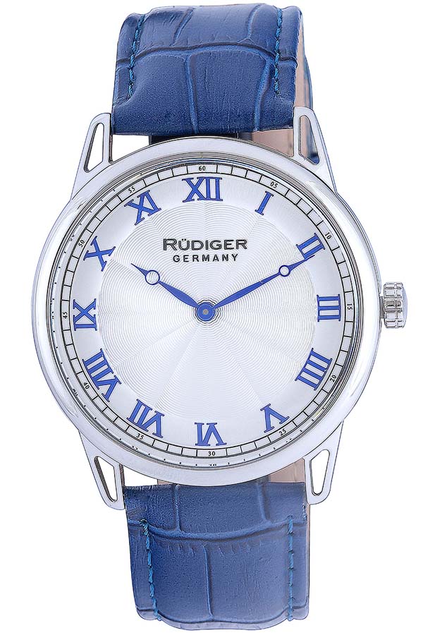 Rudiger Ulm Silver Dial Men's Watch R2800-04-001.3 840840100467 ...