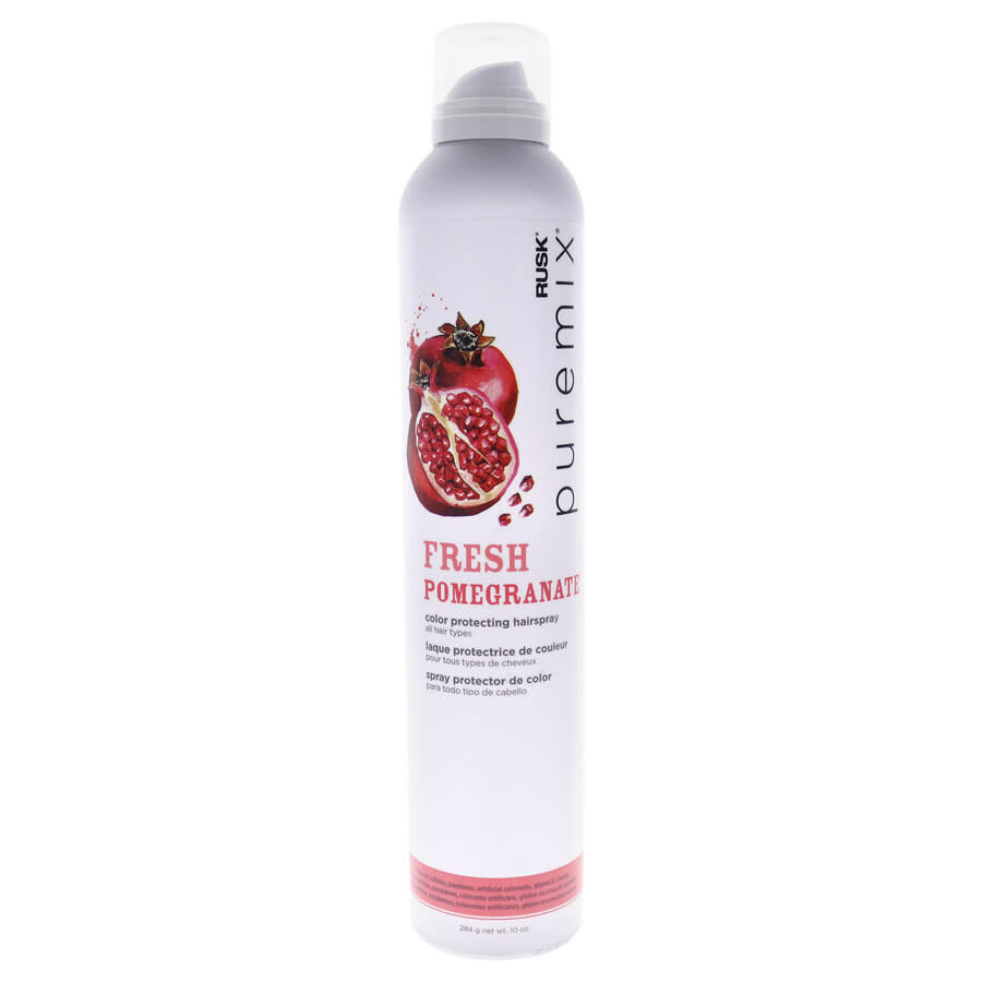 Rusk Puremix Fresh Pomegranate Color Protecting Hairspray 10 oz Hair ...