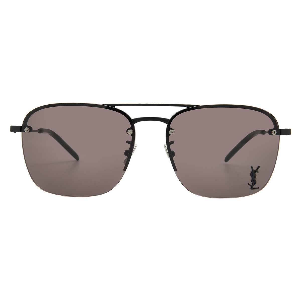 Saint Laurent Black Navigator Ladies Sunglasses SL 309 M 001 57 ...
