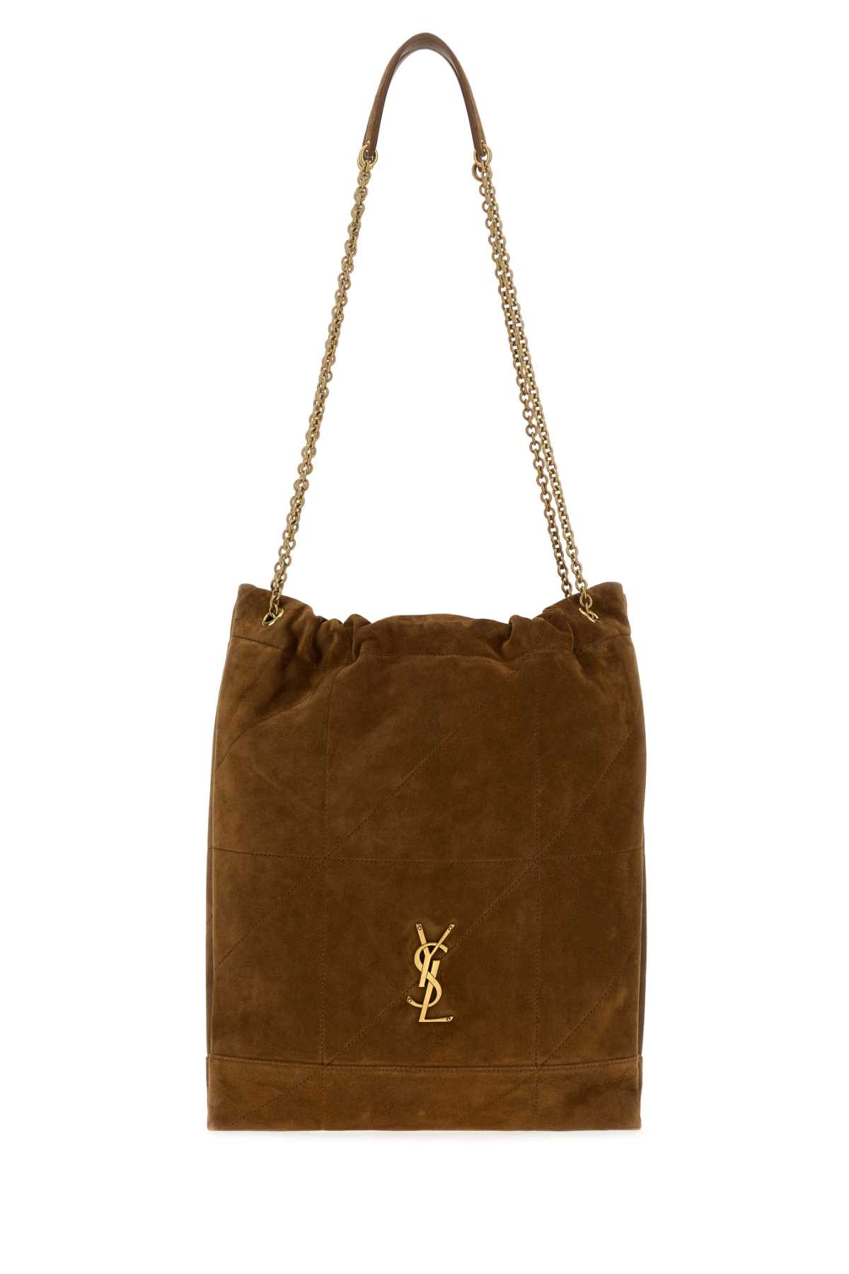 Saint Laurent Brown Suede Jamie Pochon Shoulder Bag 7816661U8P7 2916 ...