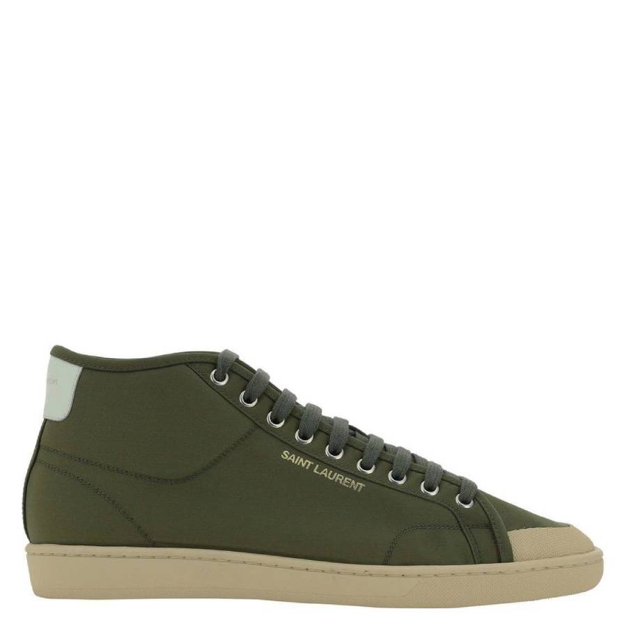 Saint Laurent Court Classic SL 39 Midtop Sneakers, Brand Size 44 ( US ...