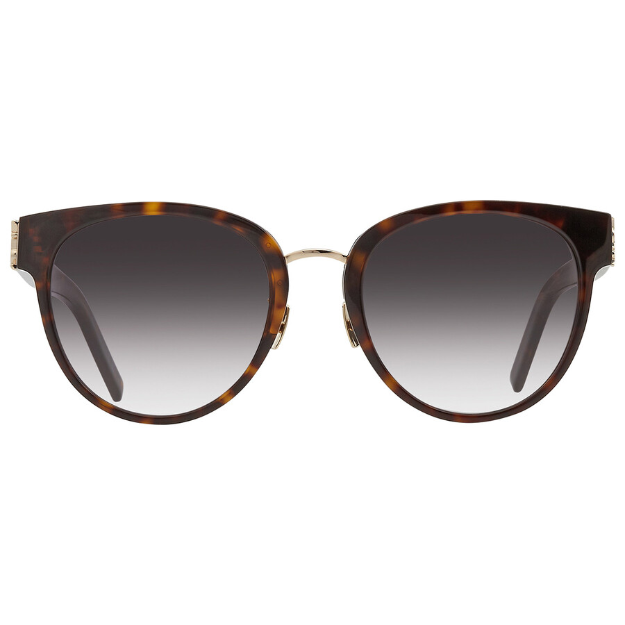 Saint Laurent Grey Round Ladies Sunglasses SL M38/K 003 55 889652192260 ...