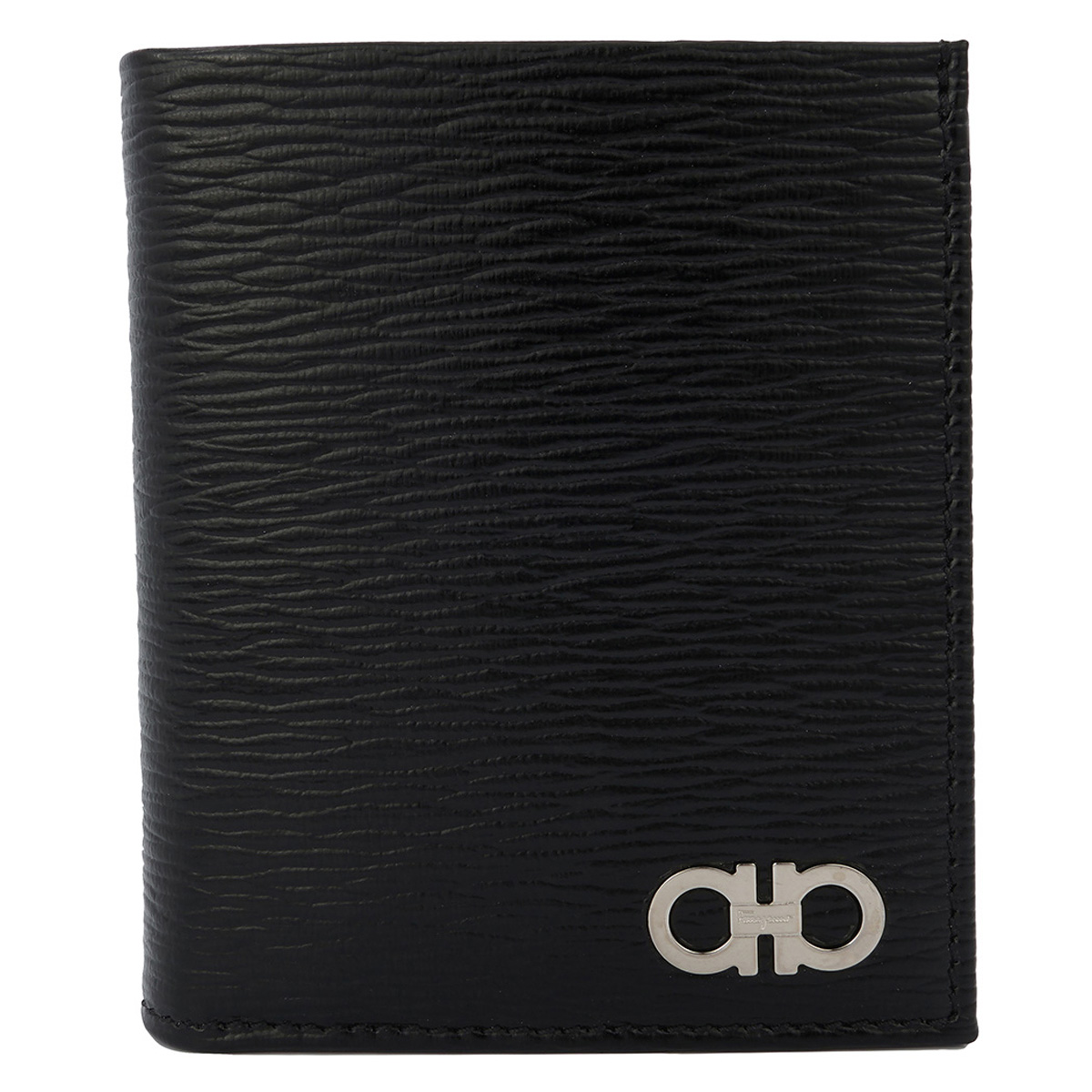 Ferragamo Salvatore Ferragamo Bicolor Gancini Wallet With Coin Case ...