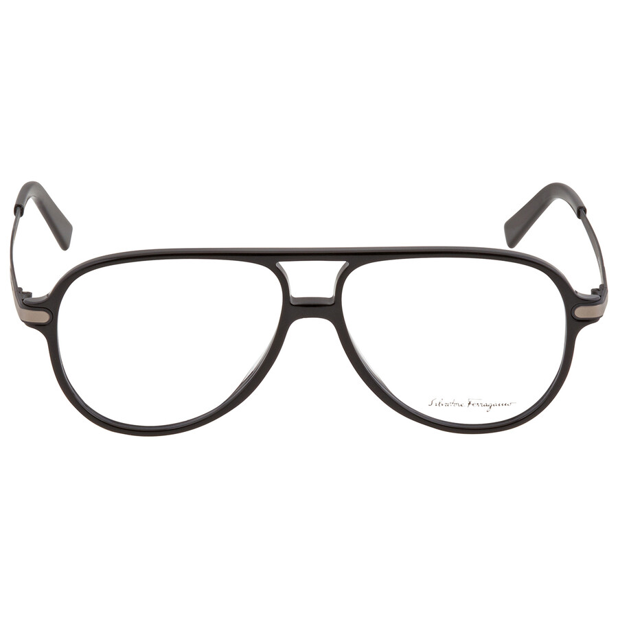 Ferragamo Salvatore Ferragamo Demo Pilot Men's Eyeglasses SF2855 001 57 ...