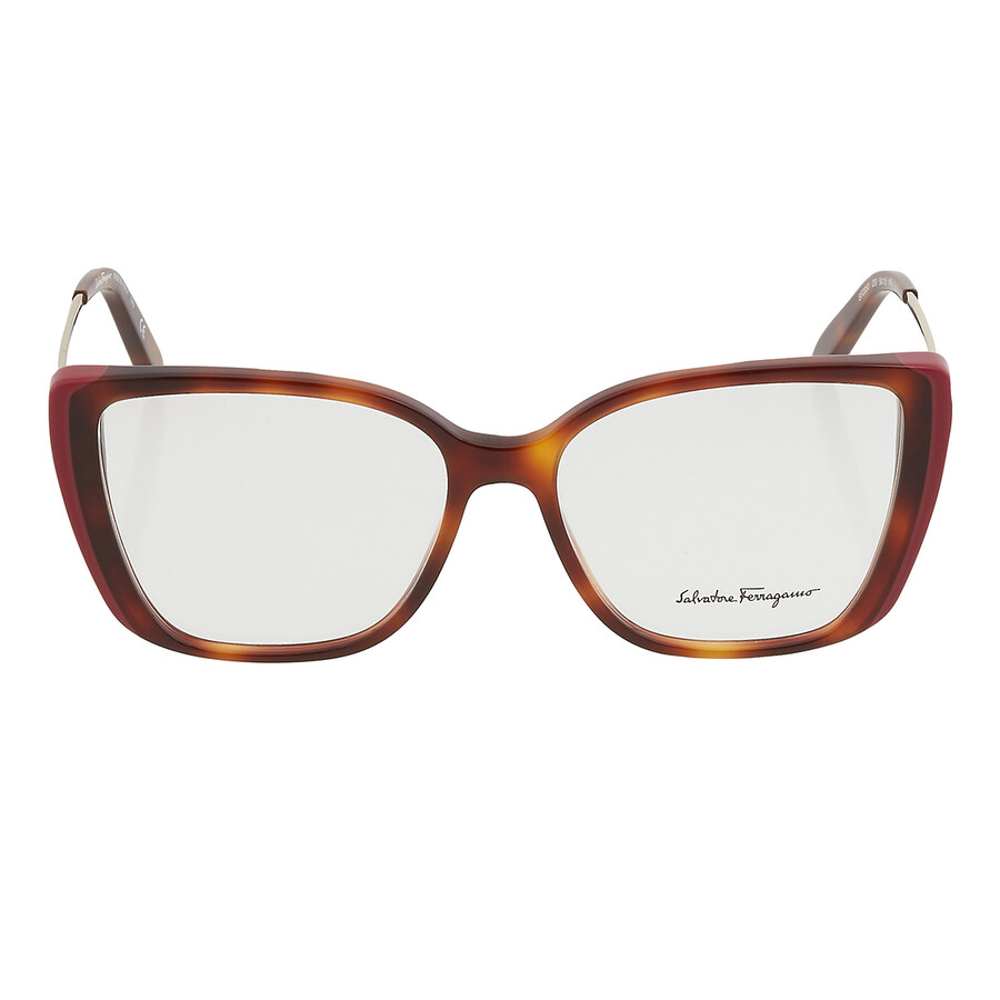 Ferragamo Salvatore Ferragamo Demo Rectangular Ladies Eyeglasses SF2850 ...