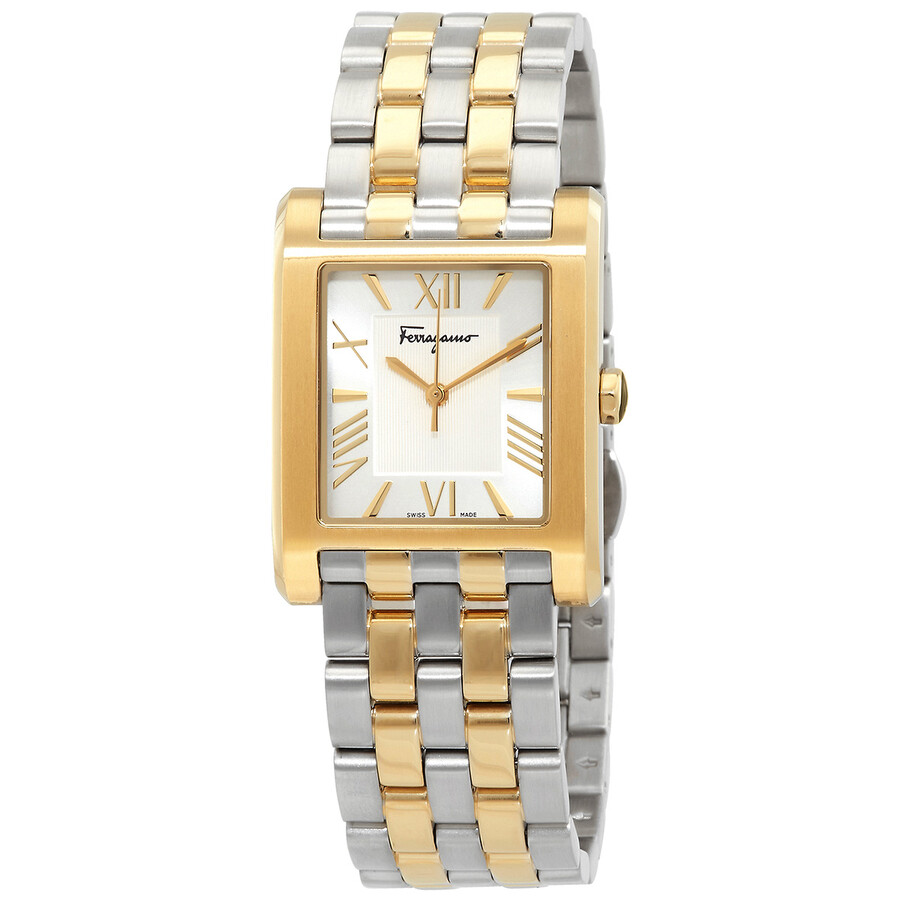 Ferragamo Lace Quartz Silver Dial Unisex Watch SFRS00422 - Watches ...