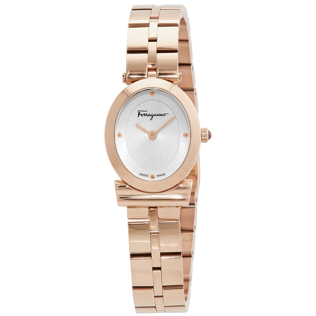 Ferragamo Miroir Quartz Silver Dial Ladies Watch SFMB00621 - Watches ...