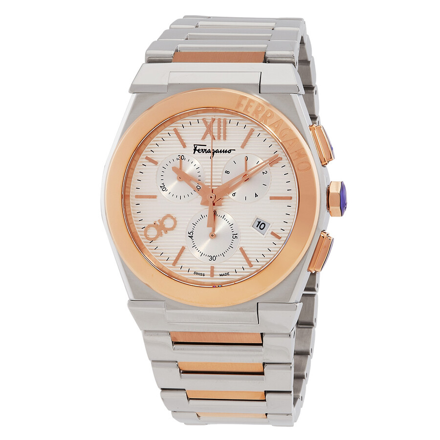 Ferragamo Vega Chrono Chronograph Quartz Men's Watch SFMR00622 ...
