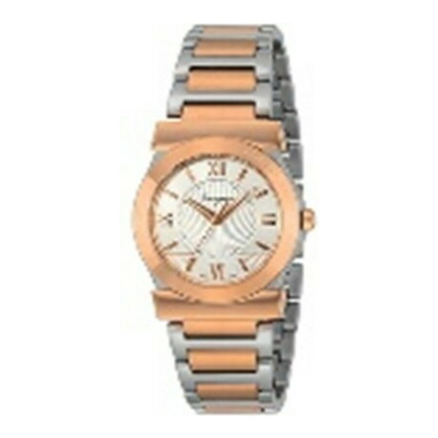 Salvatore Ferragamo Vega Quartz Silver Dial Ladies Watch FIQ030016 ...