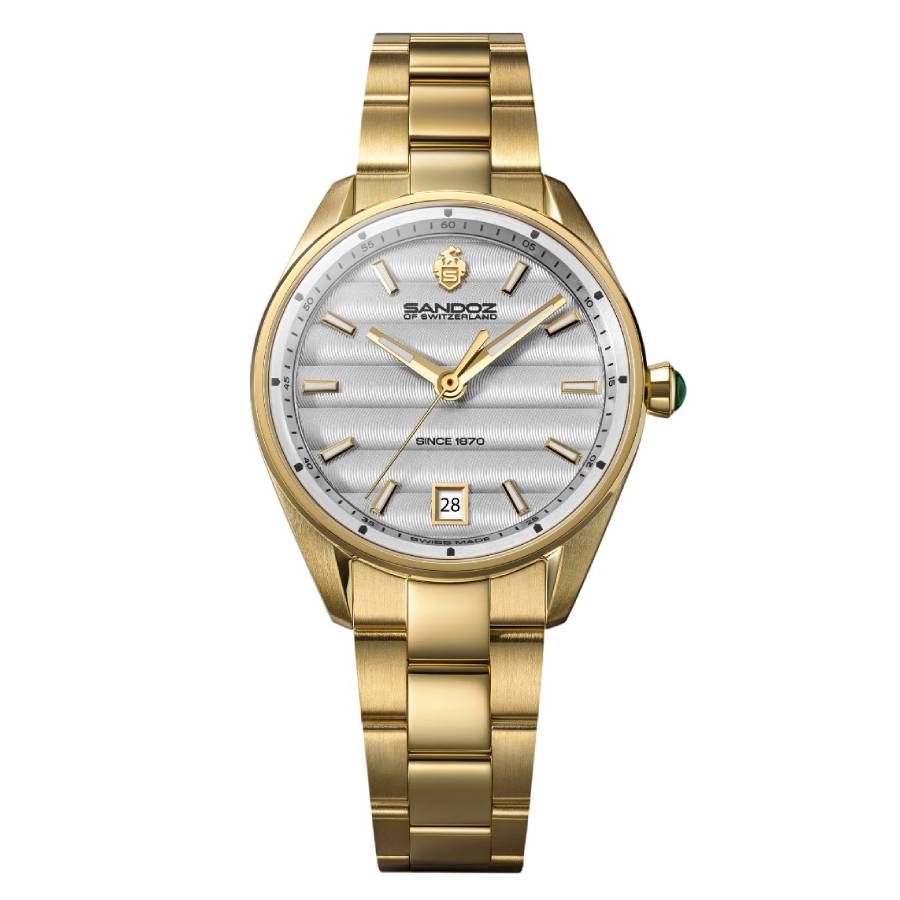 Sandoz Bachelin Quartz Silver Dial Ladies Watch SZWLH0001116 - Watches ...