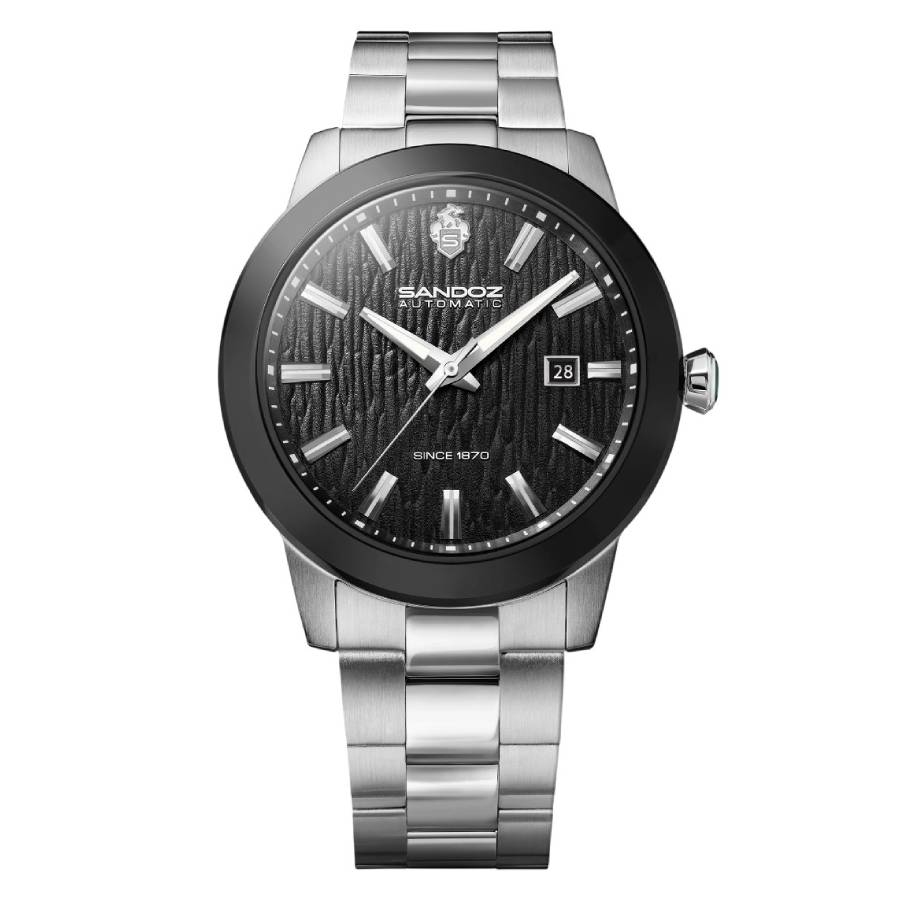 Sandoz Tivoli Automatic Black Dial Men's Watch SZWGL0000402 - Watches ...