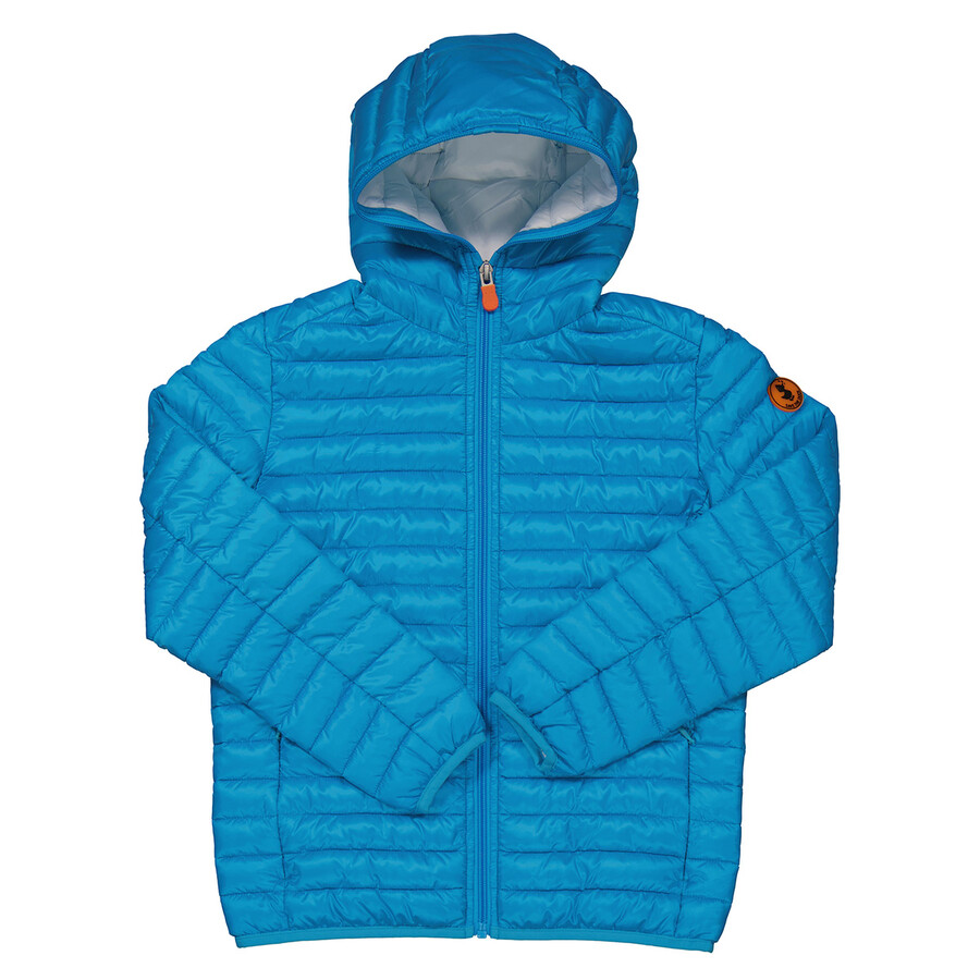 Save The Duck Kids Fluo Blue Gillo Puffer Jacket, Size 6 J30650B-FLUO16 ...