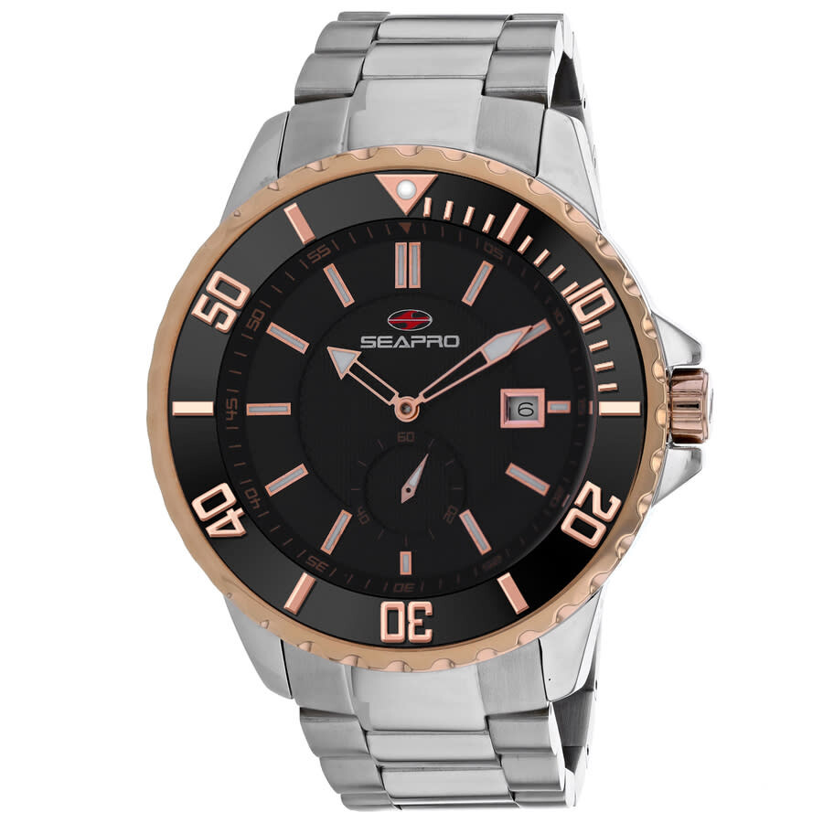 Seapro Force Silver-tone Dial Men's Watch SP0511 783586847466 - Watches ...