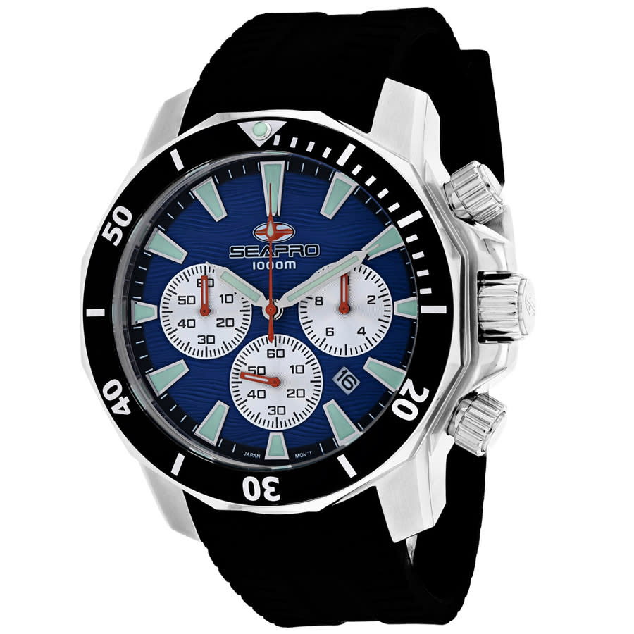 Seapro Scuba Dragon Diver Limited Edition 1000 Meters Chronograph ...