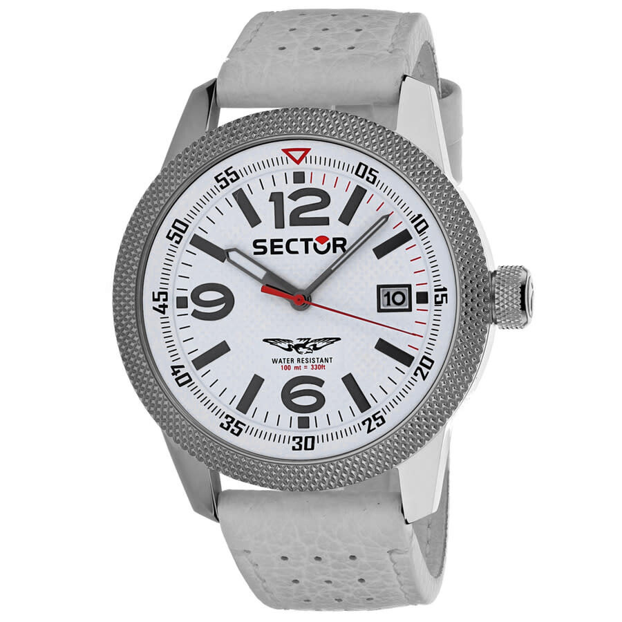Sector Overland Quartz White Dial Men's Watch 3251102002 841599030500 ...