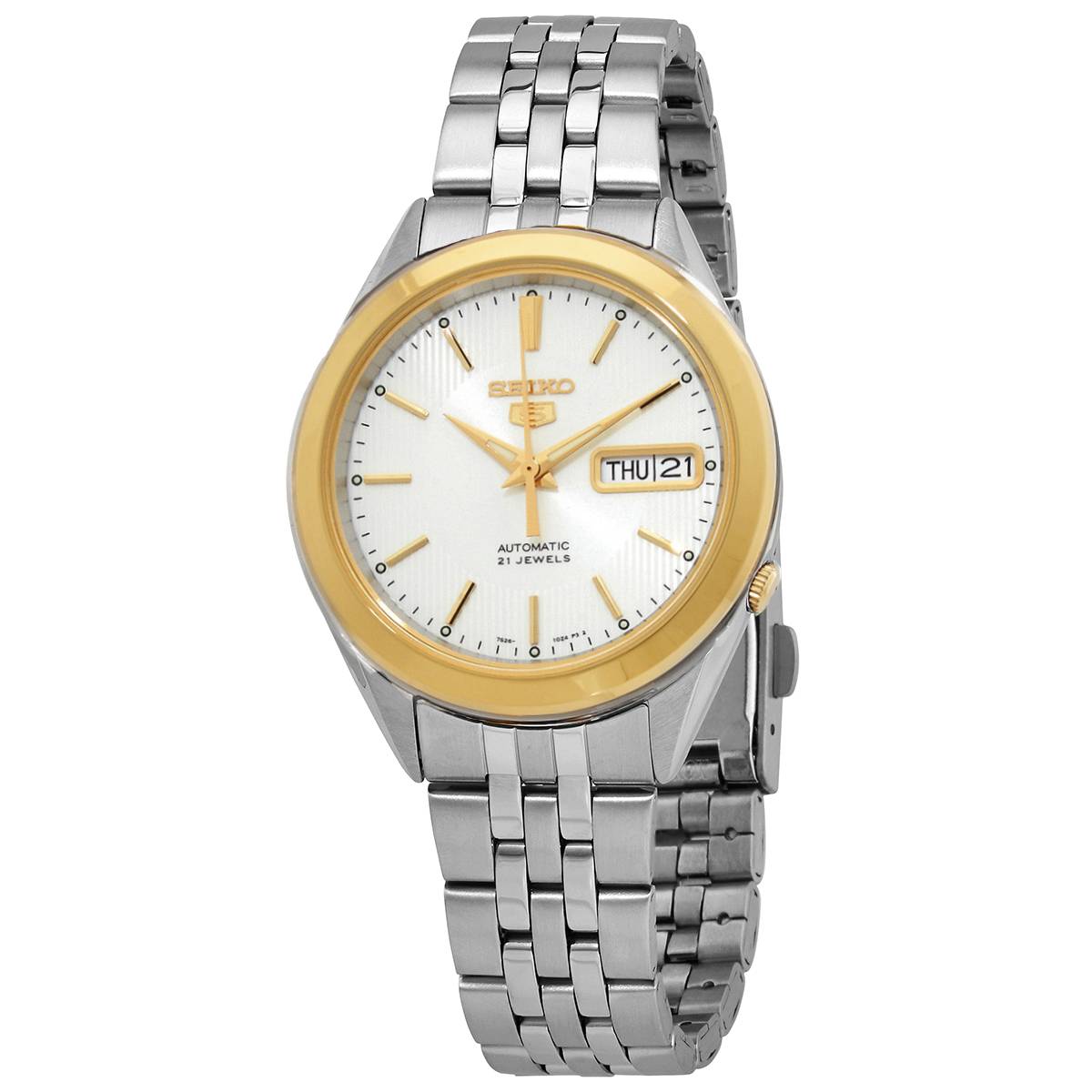 Seiko Automatic Silver Dial Men's Watch SNKL24SV - Watches - Jomashop