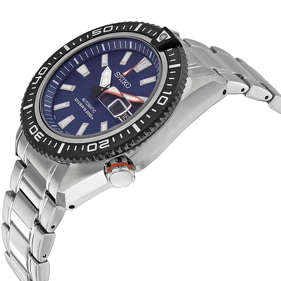Seiko Diver Blue Dial Stainless Steel Men's Watch SRP493 - Diver ...