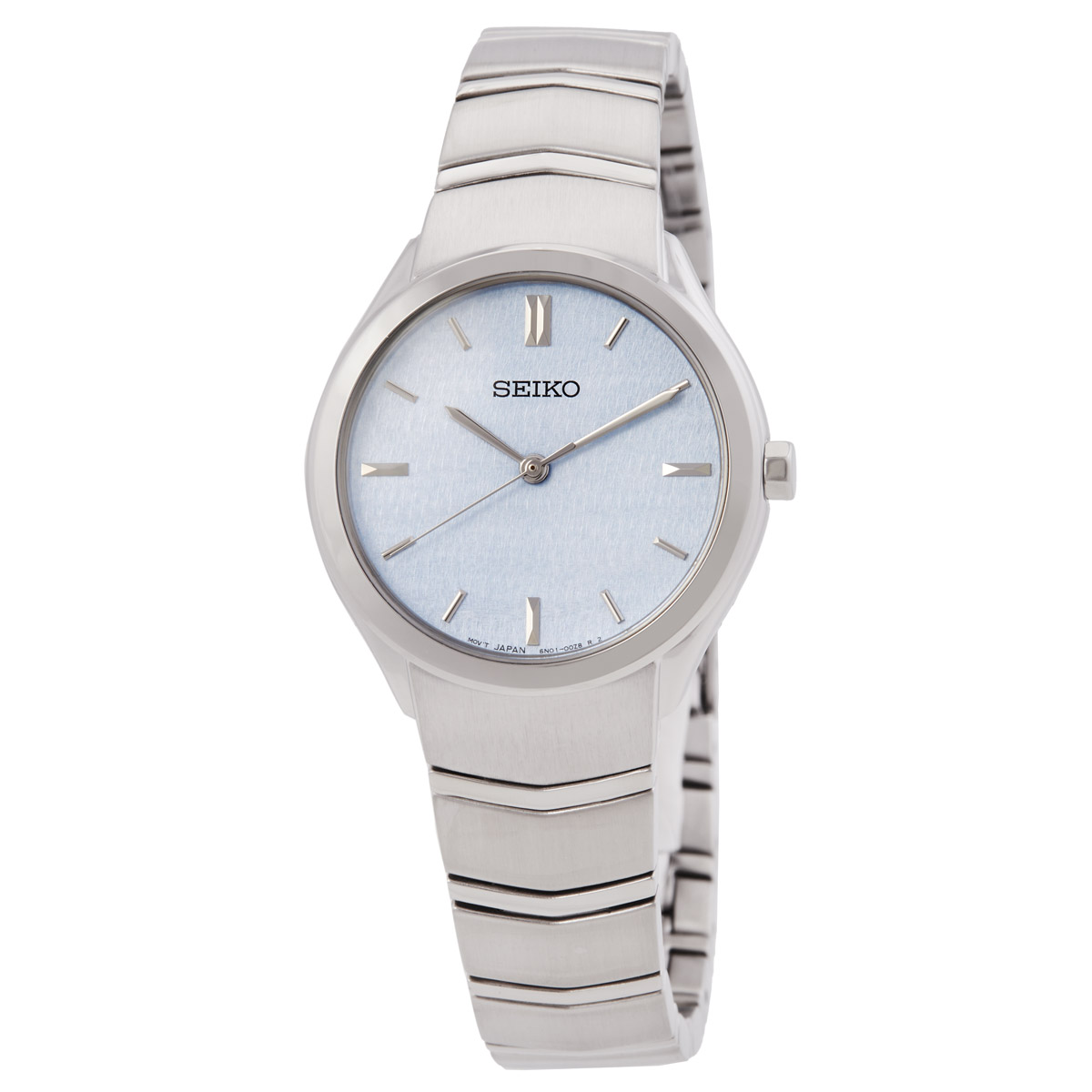 Seiko Essentials Quartz Blue Dial Ladies Watch SUR549 029665217097 ...