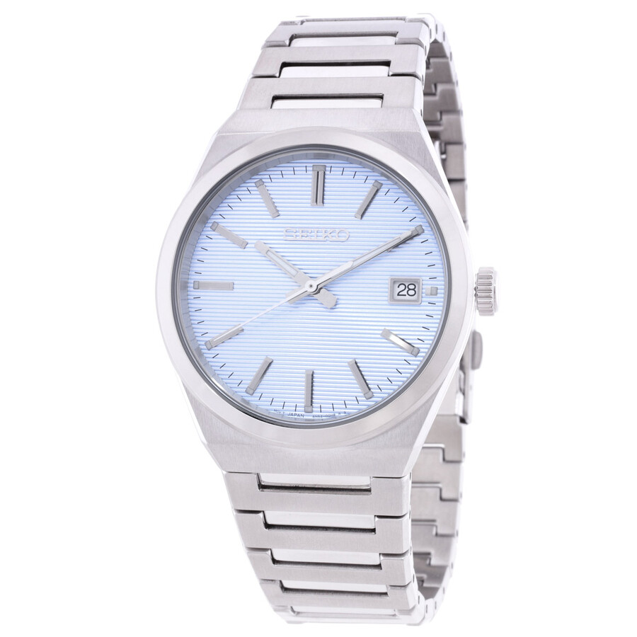 Seiko Essentials Quartz Light Blue Dial Watch SUR599P1 4954628255860 ...
