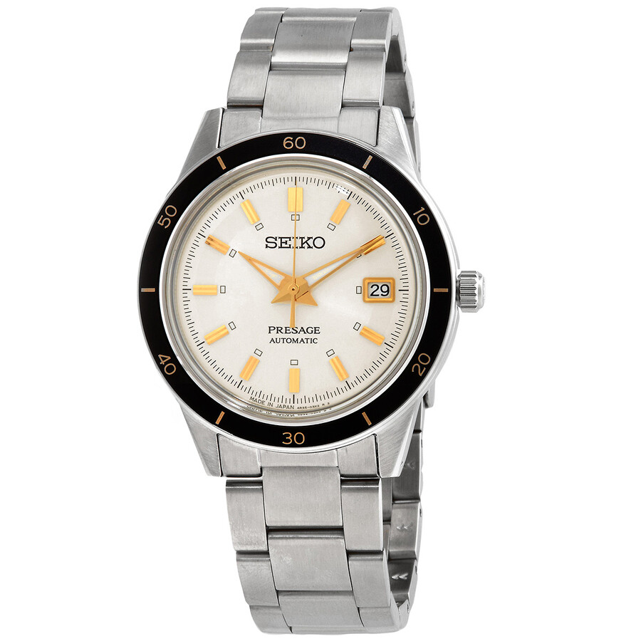 Seiko Presage Automatic Beige Dial Men's Watch SRPG03J1 Presage Seiko ...