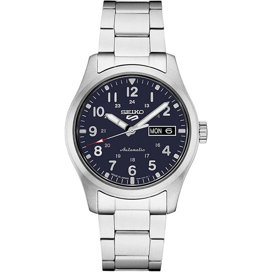 Seiko 5 Automatic Blue Dial Men's Watch SRPG29 029665208873 - Watches ...