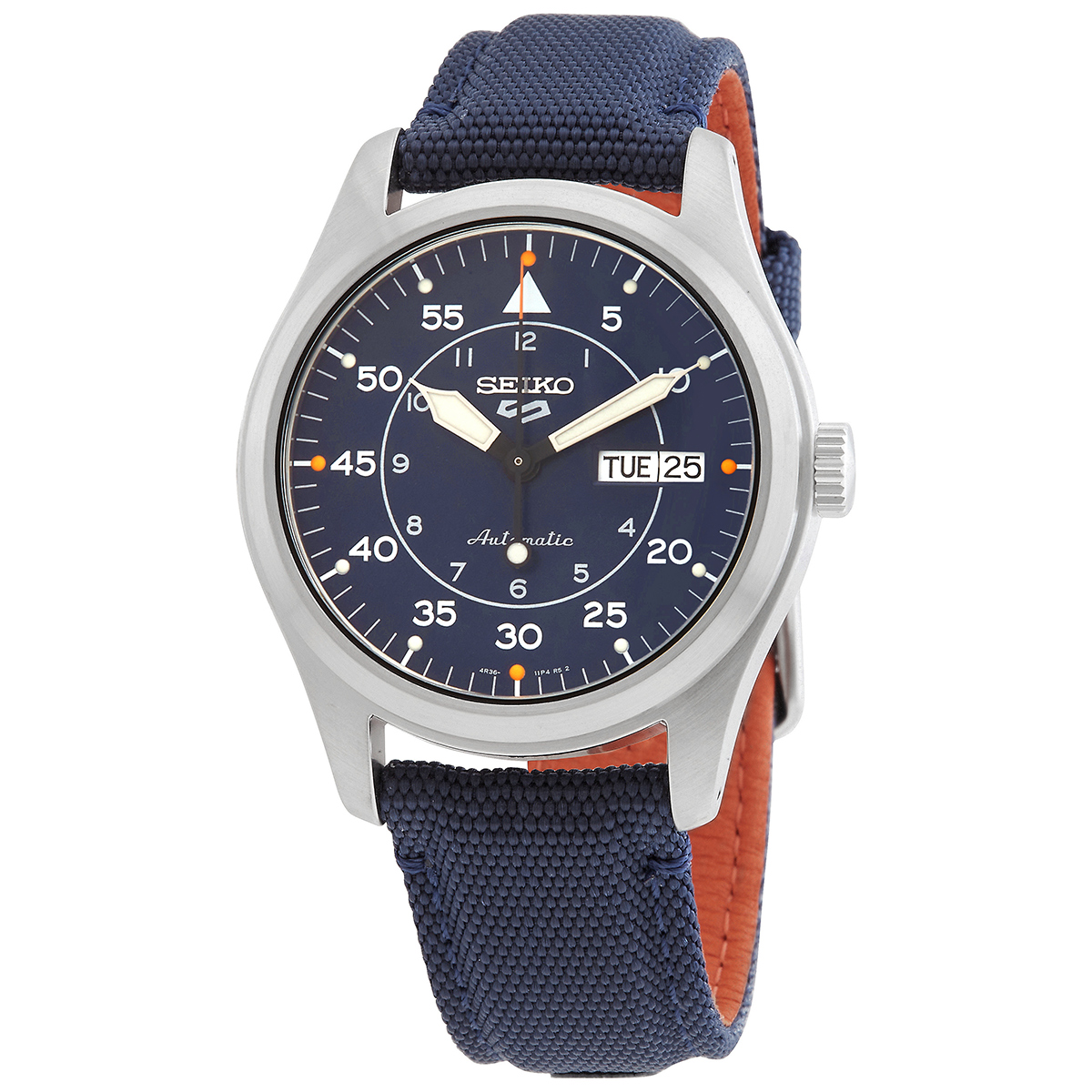 Seiko 5 Automatic Blue Dial Men's Watch SRPH31 029665211460 - Watches ...