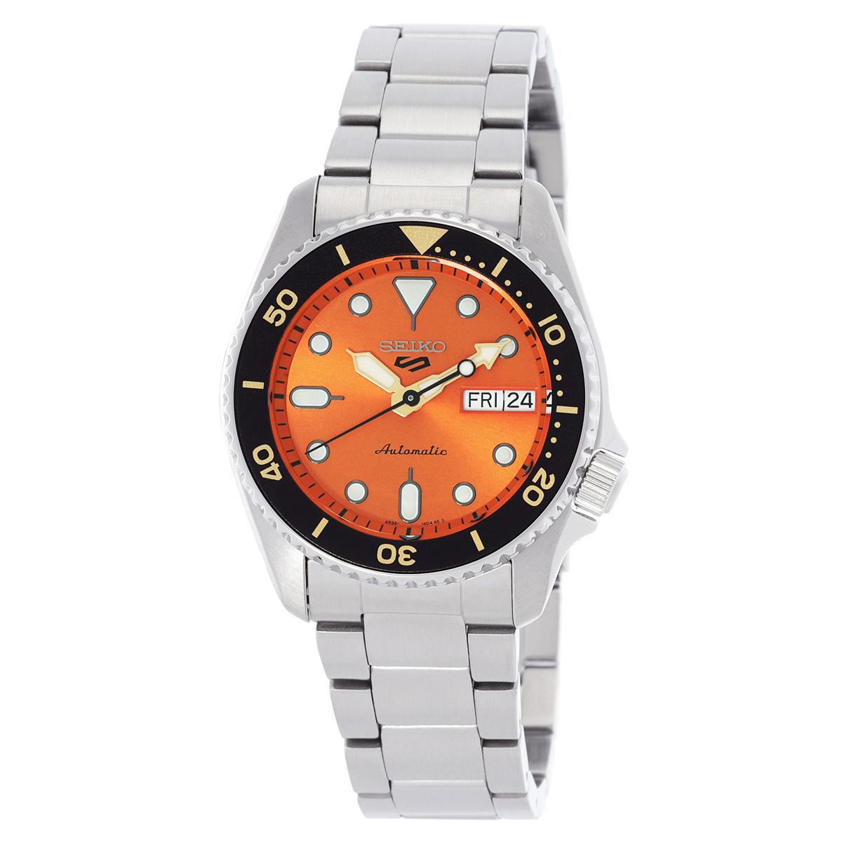 Mua Seiko 5 Automatic Orange Dial Unisex Watch SRPK35 chính hãng 2025 ...