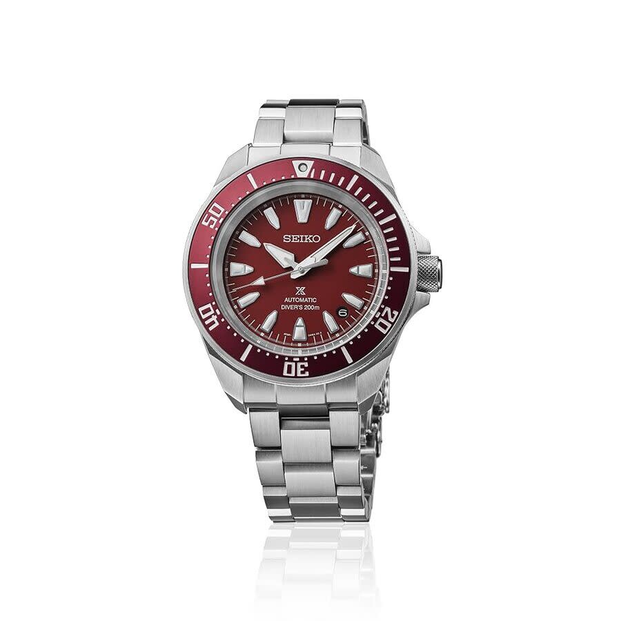 Seiko Seiko Prospex Samurai Automatic Red Dial Men's Watch SRPL11 ...
