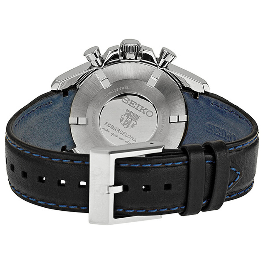 Seiko Sportura FC Barcelona Chronograph Blue Dial Men's Watch SPC089 ...