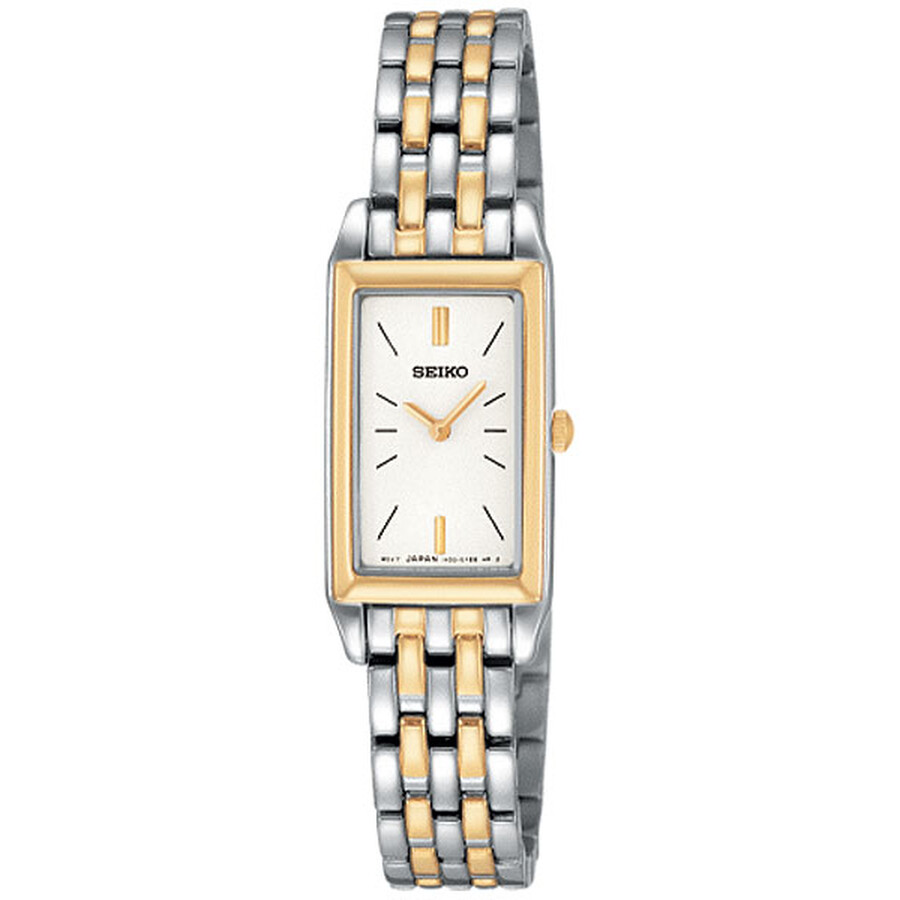 Seiko Two-tone Steel Bracelet Dress Watch SUJF76 0029665150042 ...