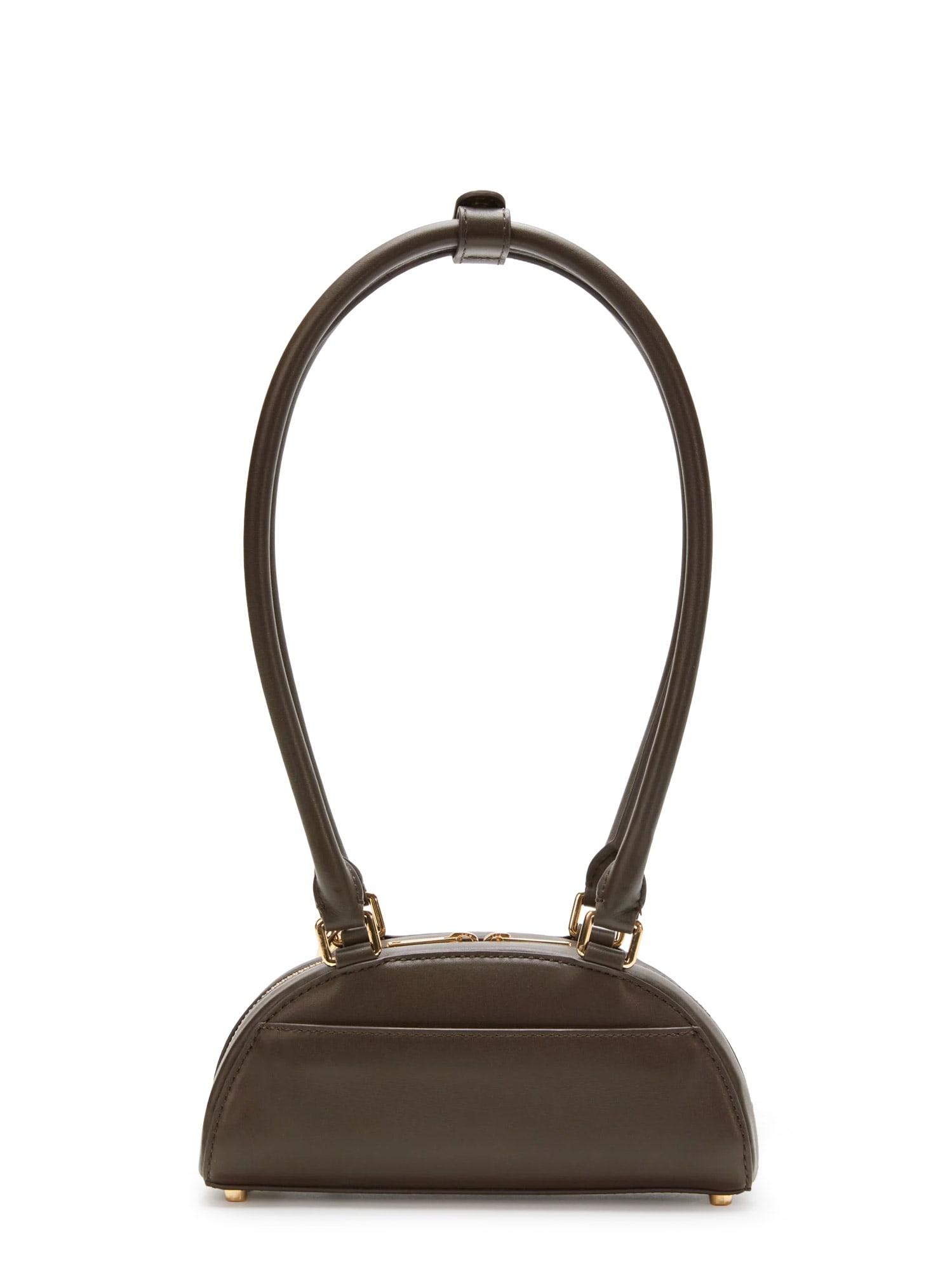 Self-portrait Leather Shoulder Bag With Charms In Brown | ModeSens
