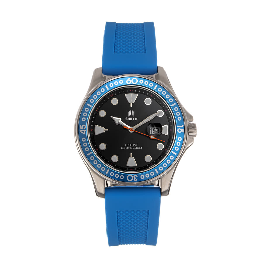 Shield Freedive Quartz Black Dial Men's Watch SLDSH115-5 840148803572 ...