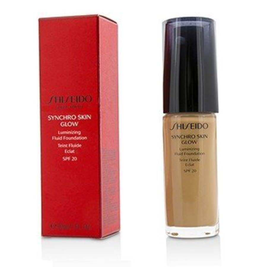 Shiseido Synchro Skin Glow Luminizing Fluid Foundation SPF 20- 05 Rose ...