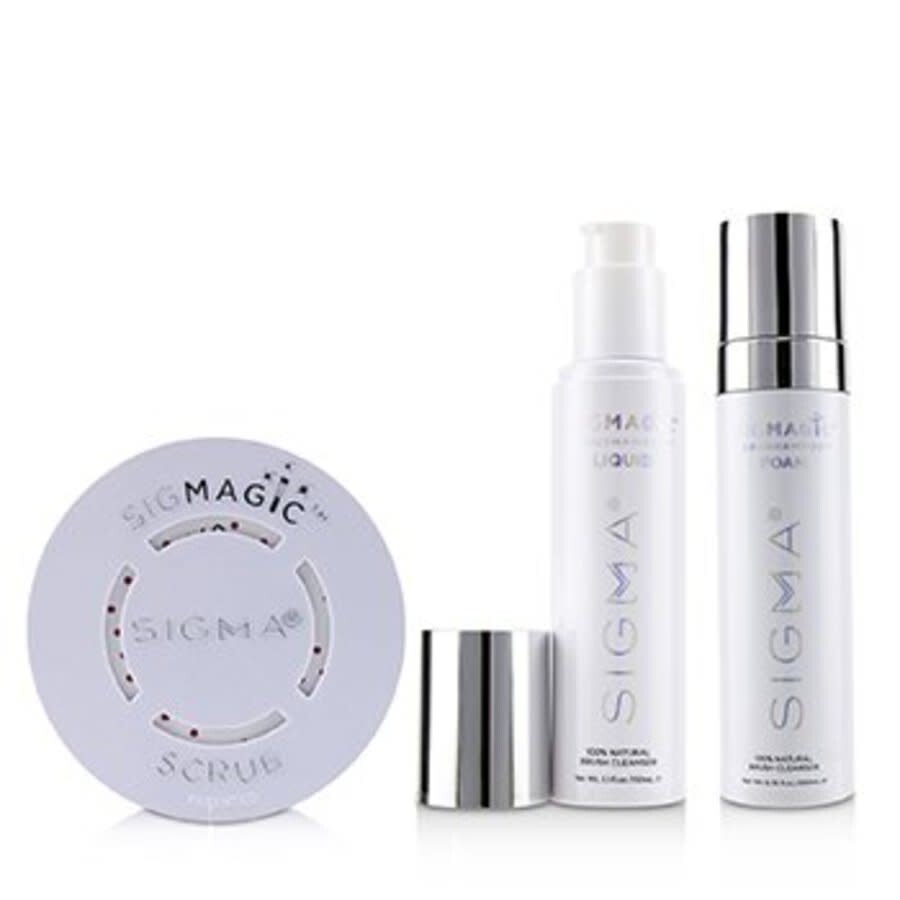 Sigma Beauty Ladies Brush Cleanser Trio Set Makeup 819430018390 - Jomashop