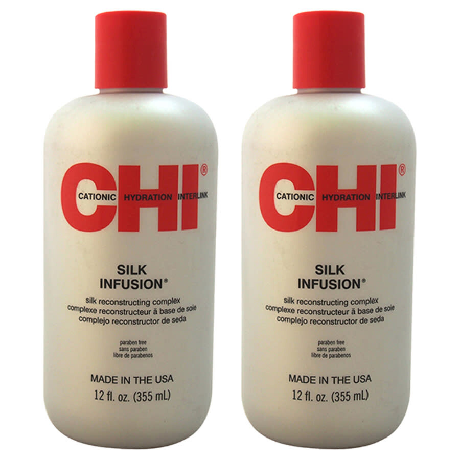 Chi Silk Infusion Silk Reconstructing Complex by CHI for Unisex - 12 oz ...