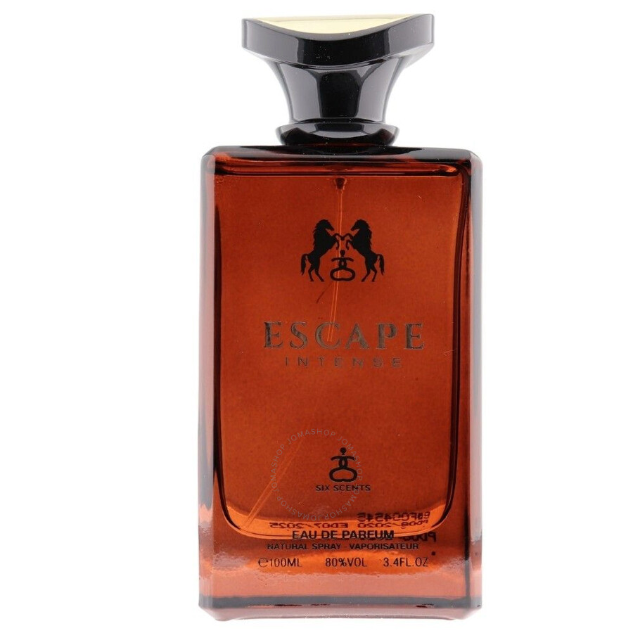 Six Scents Men's Escape Intense EDP Spray 3.4 oz Fragrances ...
