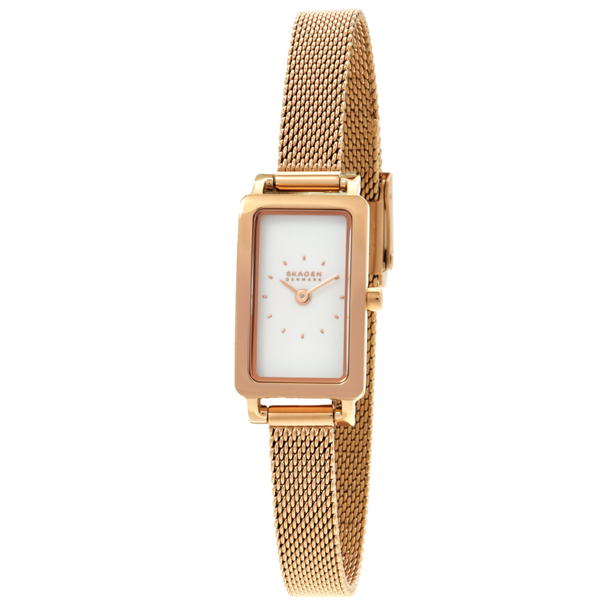 Skagen Hagen Micro Quartz White Dial Ladies Watch SKW3148 768680316285 ...