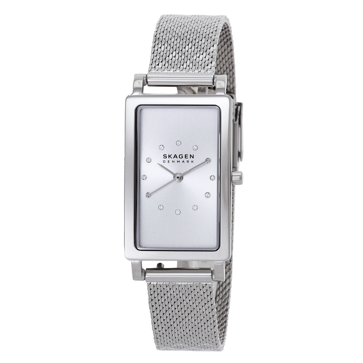 Skagen Hagen Quartz Crystal Silver Dial Ladies Watch SKW3115 ...
